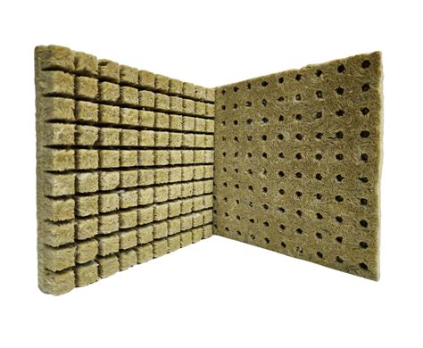 200 Pcs Grodan Rockwool Grow Plugs 1 X 1 Hydroponic Mineral