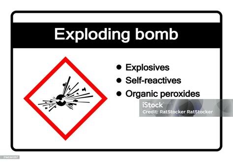 Exploding Bomb Symbol Sign Vector Illustration Isolate On White