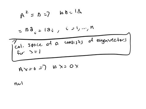 Suppose That 0 Is An Eigenvalue Of A Matrix A Give Another Name For