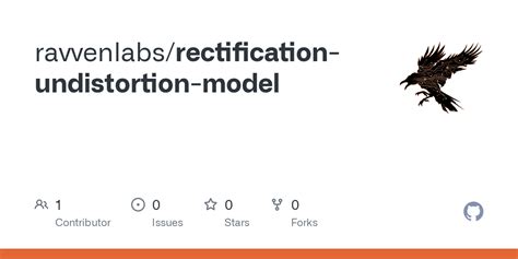 Github Ravvenlabsrectification Undistortion Model