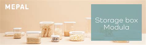 Mepal Food Storage Container 7 Piece Set Food Containers Kitchen
