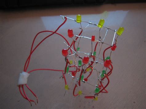 the arduino led cube 7 steps instructables