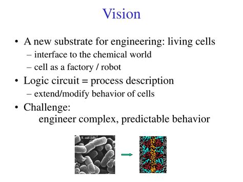 Ppt Cellular Computation And Communications Using Engineered Genetic