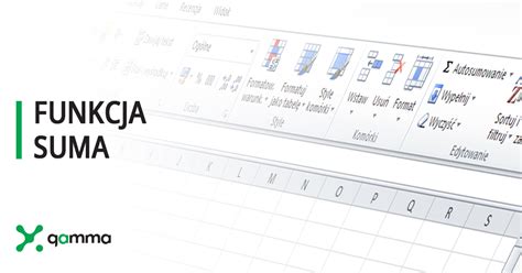 Excel Funkcja Suma