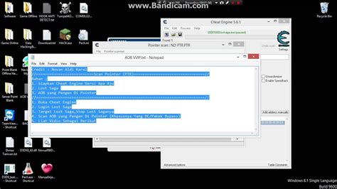 scan pointer for cheat engine 56 1 2015 youtube