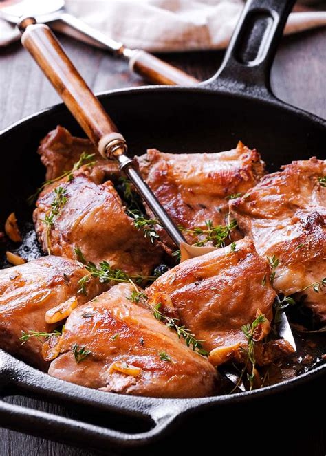How To Cook Pan Roasted Rabbit In Wine Sauce Roasted Rabbit Recipe