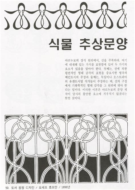 아르누보문양 네이버 블로그