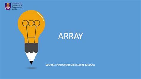 2 Array And Numerical Arrays Ppt