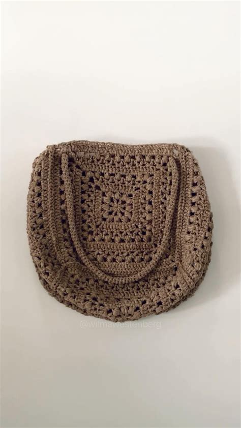 Free Pattern Granny Square Tote Bag Artofit