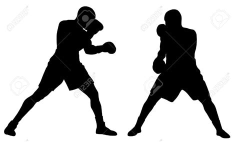 Boxing Silhouette Clip Art