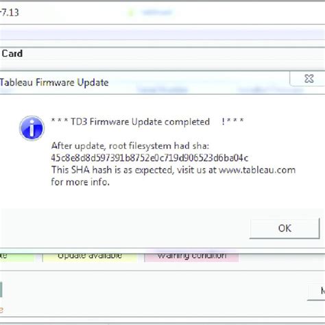 Modified Warning Message After Firmware Update Download Scientific Diagram