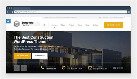 27 Best Wordpress Themes For Architecture Free Paid 2023