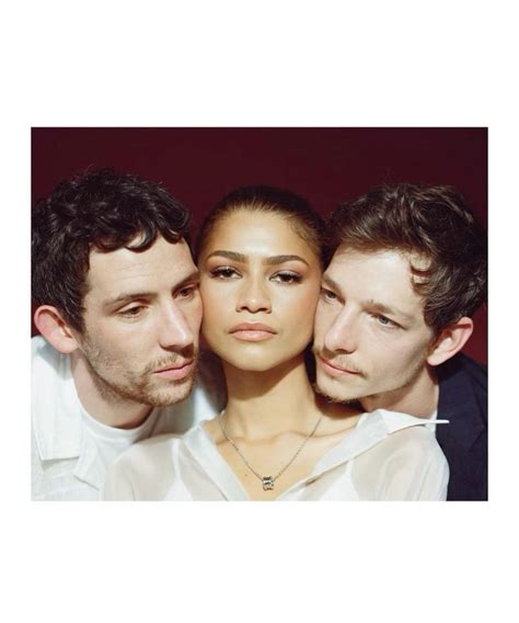 Josh Oconnor Zendaya And Mike Faist For The New York Times Josh O