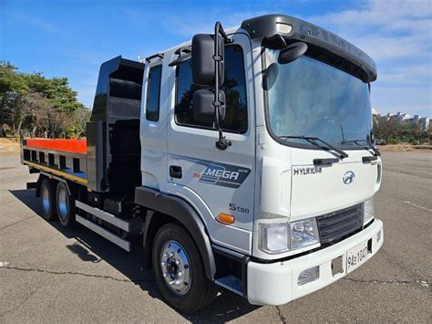 12년식 현대 메가트럭 5톤 화물덤프 수동