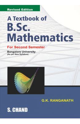 Buy Textbook Of Bsc Mathematics Nd Sem Bu Book Gk Ranganath