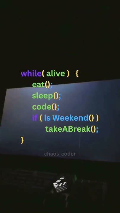 coder s life eat sleep code repeat weekend breaks included youtube