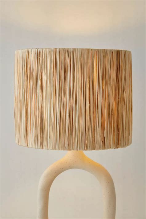 Wrapped Seagrass Lamp Shade