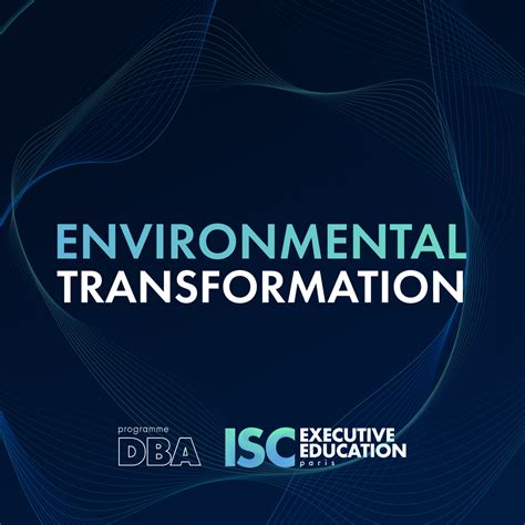 Environmental Transformation Our Planet Is Calling Leaders Must