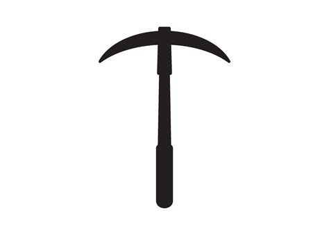 Pickaxe Icon Design Vector Isolated 29696145 Vector Art At Vecteezy
