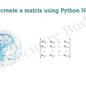 How To Create An Augmented Matrix Using Python Numpy The Security Buddy