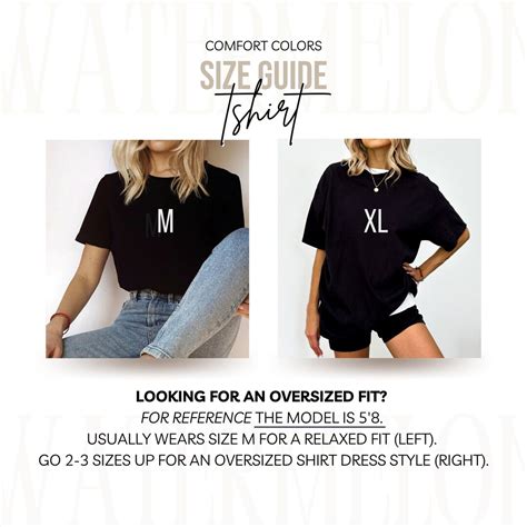 Comfort Colors Size Chart Mockup Shirt C Sizing Comfort Inches Unisex Size Chart Unisex