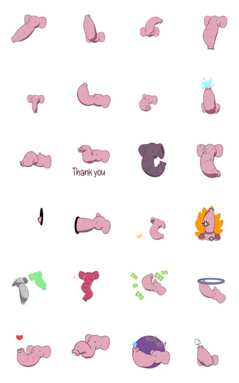 ช้างน้อยหรรษา สติ๊กเกอร์ไลน์ดุ๊กดิ๊ก ของแท้ 100 ลิขสิทธิ์แท้ ไม่มีวันหมดอายุ อัพเดตข้อมูลลงขาย