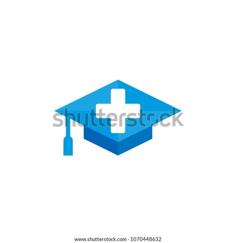 School Medical Logo Icon Design Stock Vector Royalty Free 1070448632