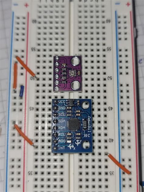 Periphere Sensoren Werden Trotz Funktionierender I2c Verbindung Nicht