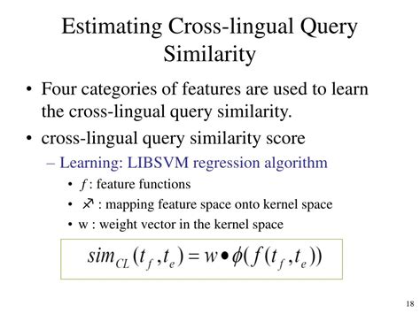 Ppt Cross Lingual Query Suggestion Using Query Logs Of Different