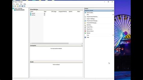 how to create differencing disk vm in hyper v youtube