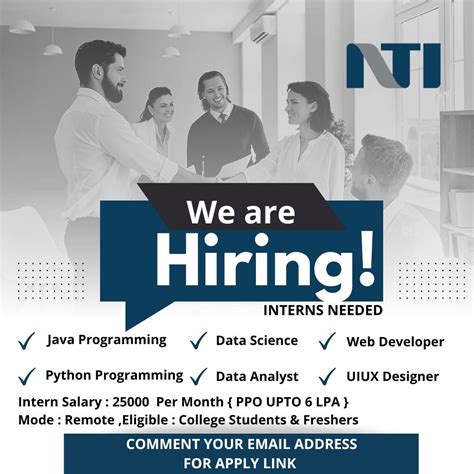 Internshipopportunity Techinternship Careergrowth Nishtechnologies