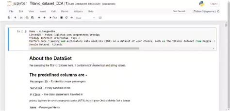 Gadudula Sangeetha On Linkedin Datascience Internship Prodigyinfotech Datavisualization