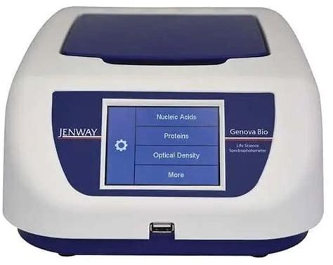 Jenway 83056 76 Genova Bio Uv Visible Diode Array Scanning Spectrophotometer W Dmv Biocell