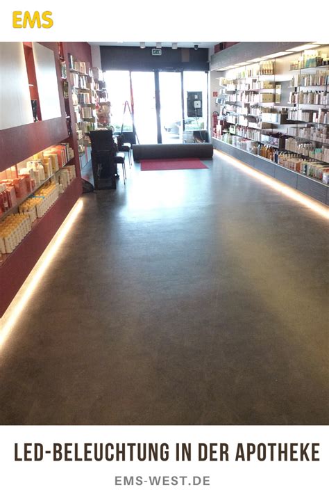 Led Beleuchtung In Der Apotheke Led Beleuchtung Beleuchtung Led
