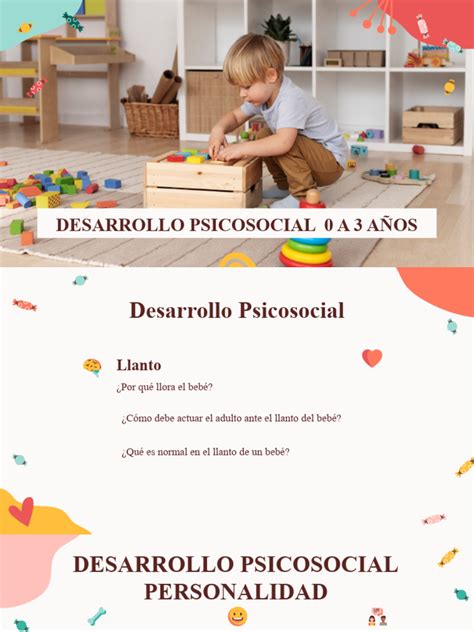 Desarrollo Psicosocial Del Niño Pdf Teoría De Apego Las Emociones