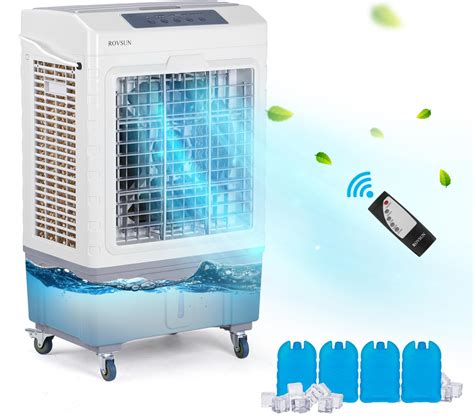 Rovsun 105gallon Evaporative Air Cooler 2600cfm Portable