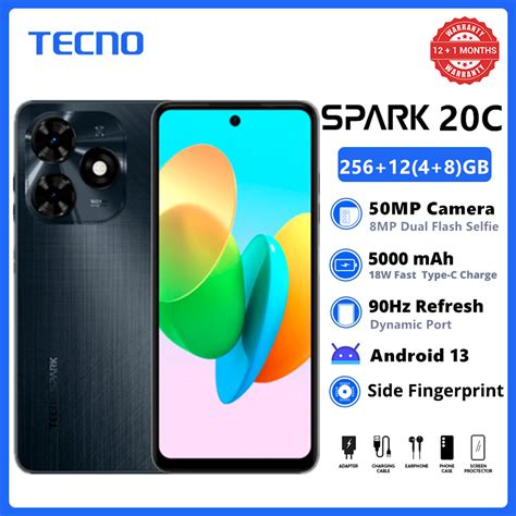 Black Friday Discounts For [black Friday Deals] Tecno Spark 20c 256gb 12 4 8 Gb Large Storage