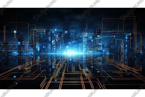 Futuristic Technology Circuit 4508154