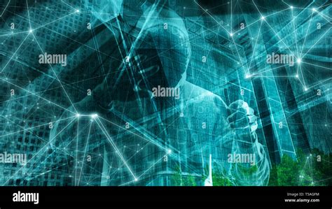 Big Data Security System Computer Code Numbers Deep Learning Digital