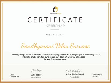 sandhyarani survase on linkedin internship intern opportunity