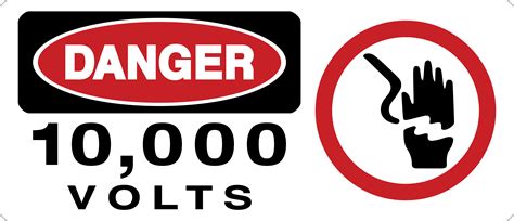 Printable High Voltage Danger Sign Artofit