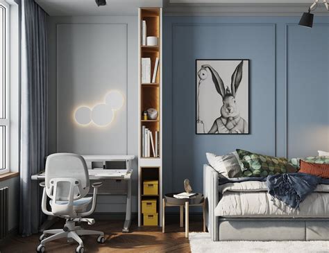 ДИЗАЙН СТУДИЯ А Б ВКонтакте Дизайн Комната для мальчика дизайн Синие гостиные