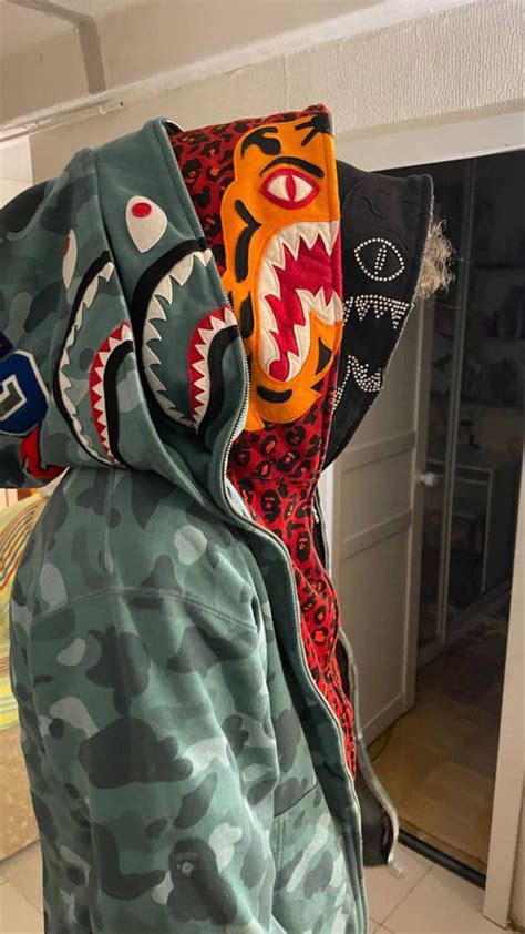 Pin By 444 On O Hoodie Aesthetic Bape Shark Hoodie Underground