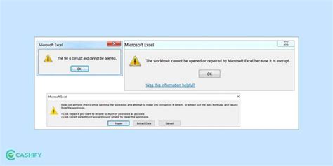 How To Recover Corrupted Excel File A Comprehensive Guide Cashify Blog