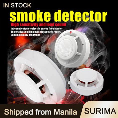 Free Battery Wireless Smoke Detector Fire Sensor Alarm High Sensitivity Home Safety