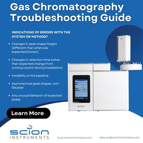 Scion Instruments On Linkedin Are You Having Trouble With Your Gas Chromatography Instrument Our…