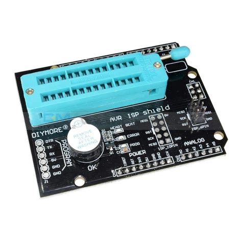 Avr Isp Shield Burning Bootloader Programmer For Arduino Uno R3 Aa3468