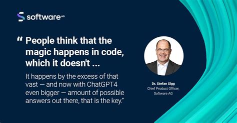 Ryan Kerr Mba On Linkedin Ai Chatgpt Softwareag