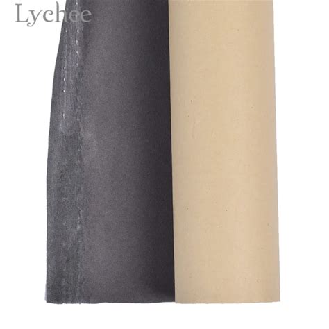 Lychee 50x148 см самоклеящаяся бархатная ткань сплошной цвет ...