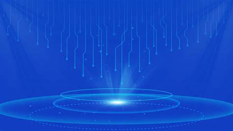 大屏可视化、科技背景、蓝色调、素材